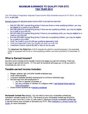 Fillable Online Dss Virginia EITC THRESHOLD AMOUNT FOR 2010 Dss