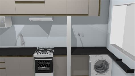 Modelo Cozinha De Gabriel Planta D Mooble
