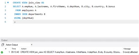 tutorial de creación de vistas de mysql con ejemplos de programación otro