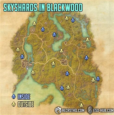 Eso Stormhaven Skyshards Map The Rift Skyshards Location Map The