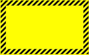 Warning Sign Template Clipart Best