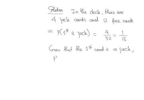Solved Two Cards Are Drawn Without Replacement From A Standard Deck Of