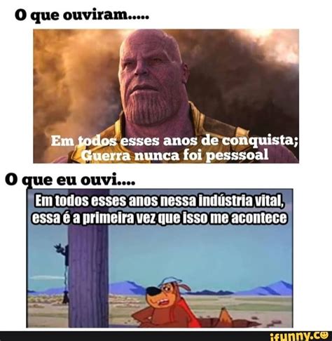 O Que Ouviram Em Todos Esses Anos De Conquista Guerra Nunca Foi