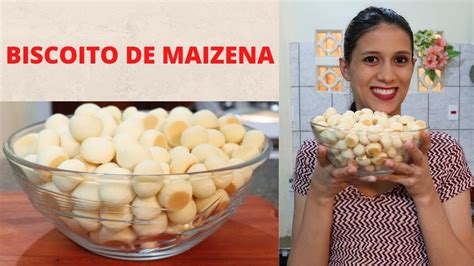 Receita De Biscoito De Maizena Leite Condensado YouTube