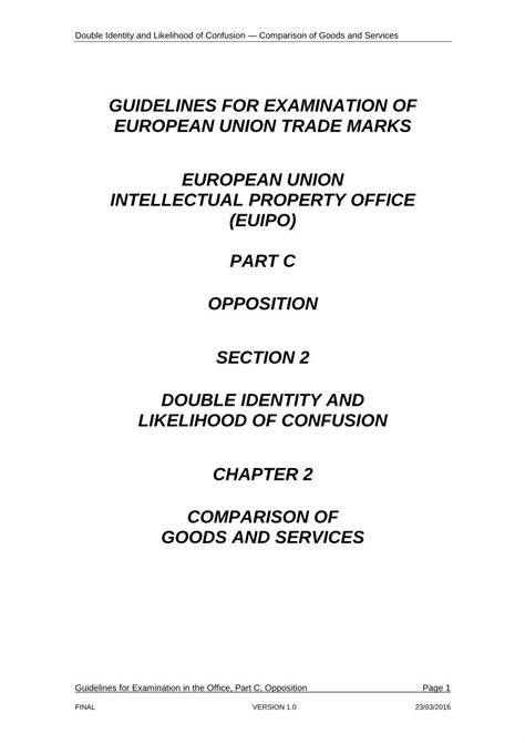 Pdf Guidelines For Examination Of European Union Trade Its