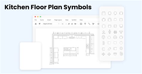 Kitchen Floor Plan Symbols Meanings EdrawMax