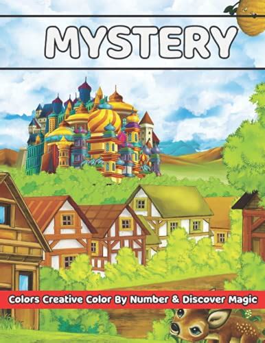 Mystery Colors Creative Color By Number Discover Magic Stress