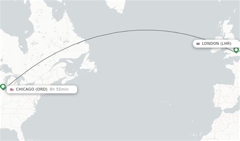 Direct Non Stop Flights From London To Chicago Schedules