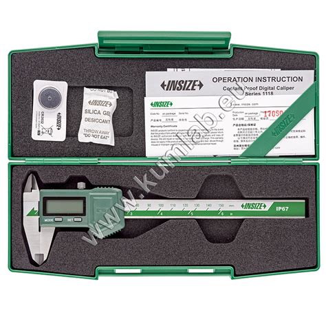Suwmiarka cyfrowa 150mm IP67 Insize 1118 150BW ze świadectwem