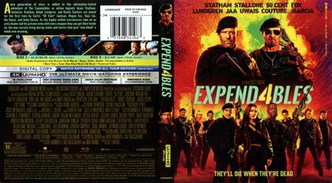 CoverCity DVD Covers Labels The Expendables 4 4K