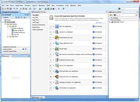 Framework Middleware JDeveloper Fusion Web Application ADF With