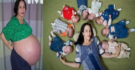 Lembra desta mulher que teve 8 filhos de uma vez Veja como eles estão