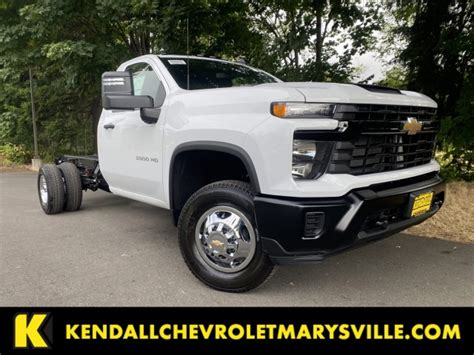 New 2024 Chevrolet Silverado 3500 HD Chassis Cab Work Truck Regular Cab