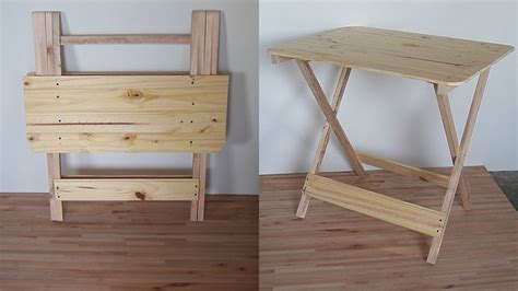 Como Hacer Mesa Plegable De Pino Una Buena Idea Para Vender Como