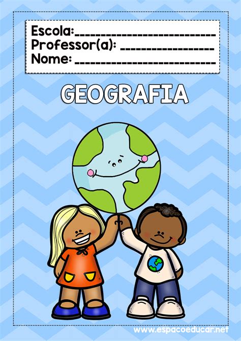 LINDAS CAPAS OU FRENTES DE CADERNO COLORIDAS GEOGRAFIA E HISTÓRIA PARA