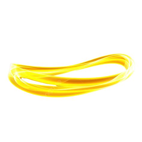Yellow Effect Glowing Neon Curved Line Glowing Neon Curved Png