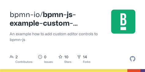 Github Bpmn Io Bpmn Js Example Custom Controls An Example How To Add