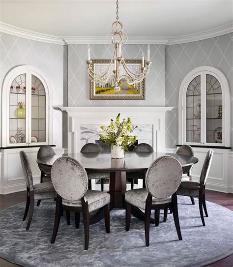 24 Elegant Round Dining Table Design Ideas