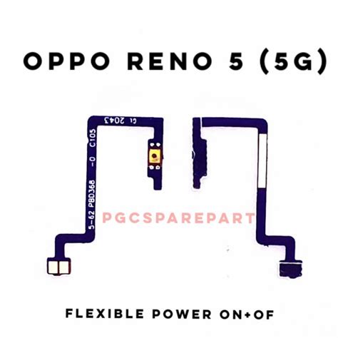 Jual Original Flexible Konektor Power On Off Oppo Reno 5 5G