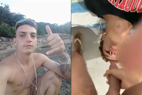 Juninho Alecio entrou para o pornô e colocou garoto para mamar sua rola