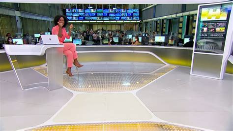 Hd Trechos Do Ltimo Jornal Hoje Maria J Lia Coutinho A Maju