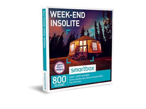Coffret Cadeau Week End Insolite Smartbox