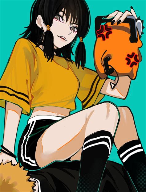 Denji Pochita And Mifune Fumiko Chainsaw Man Drawn By Sailen