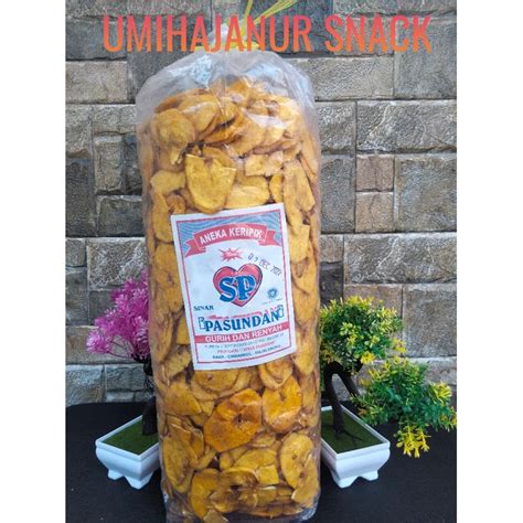 Jual COD 1KG KERIPIK PISANG MANIS PISANG KOIN Shopee Indonesia