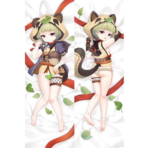 Genshin Impact Dakimakura Keqing Kokusei Body Pillow Case 201107 3500 Otaku Sky Anime