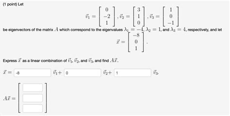 solved 3 2 let a 9 k for a to have 0 as an eigenvalue k