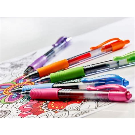 14 stylos Pilot roller G 2 Roller encre gel rétractable 0 7 mm Pas