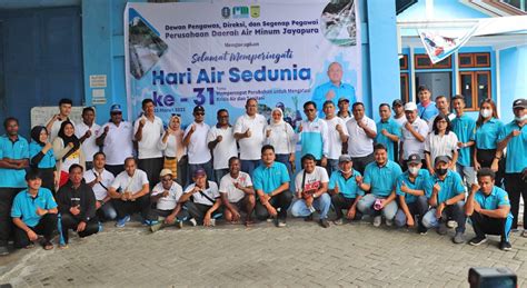 Peringati Hari Air Sedunia 2023 PDAM Jayapura Lakukan Kegiatan