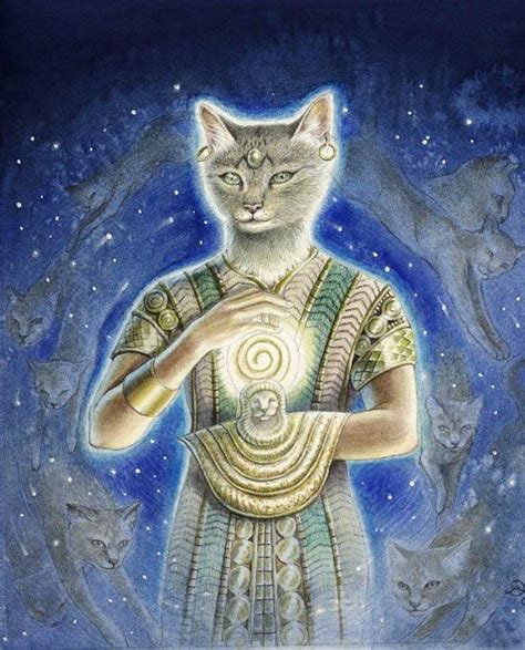 ESTAS DIVINIDADES PSIQUEMOLAN BASTET SEÑORA DEL PLACER Y DE LA FELICIDAD