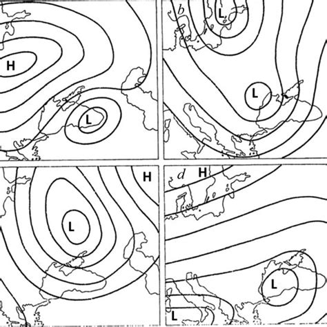 types of baric synoptic processes for the sea of azov area anticyclone download scientific