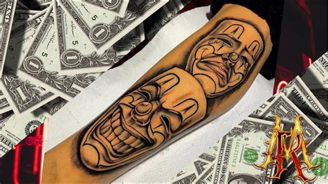 Time Lapse Tatuagem Chora Agora Ri Depois Tatuagem Vil O Youtube