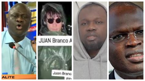Sonko admis aux urgences Affaire Juan Branco Aliou Sow déplore