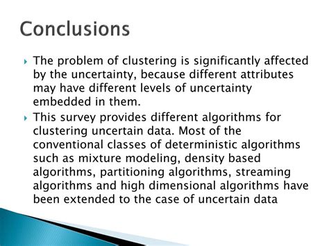 ppt clustering uncertain data items powerpoint presentation free download id 2393204