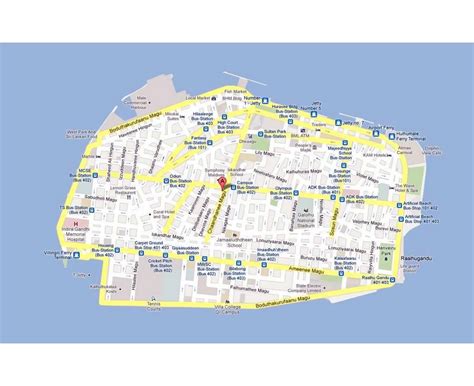 Maps Of Male Collection Of Maps Of Male City Maldives Asia
