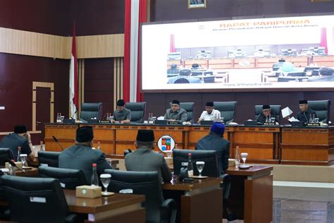Tutup Masa Sidang Kesatu 2023Berikut Laporan Pimpinan DPRD Kota Bogor