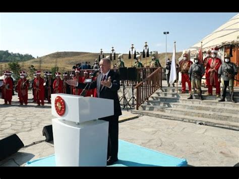 Cumhurbaşkanı Erdoğan Ahlattaki Malazgirt Zaferi Kutlamalarına