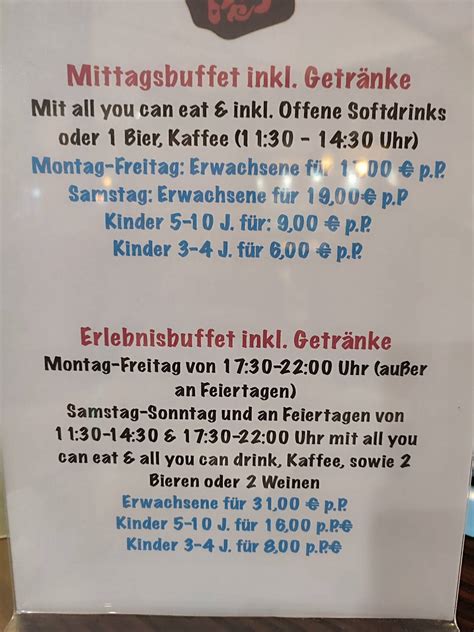 Speisekarte Von Hong Yun Lai Restaurant Ulm