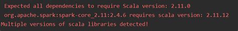 解决idea本地打包检测到多个版本的scala库问题 multiple versions of scala libraries detected multiple versions of