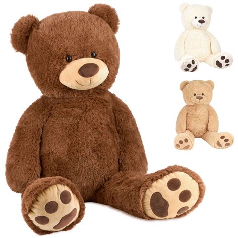 BRUBAKER XXL Teddybär 100 cm groß Stofftier Kaufland de