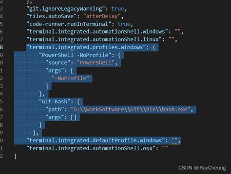 vscode 配置 gitbash 终端 在vscode怎么操作gitbash命令行 csdn博客