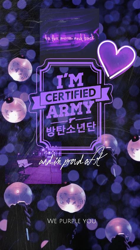 I Purple You BTS Wallpapers Wallpaper Cave