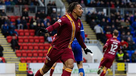 Theo Bair Scores Against Former Team St Johnstone YouTube