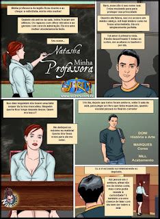 Contos Eróticos Em quadrinhos MINHA PROFESSORA GOSTOSA PARTE 1