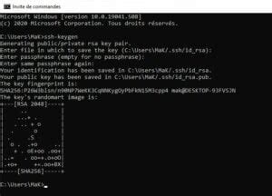 Comment générer des clés SSH et se connecter avec OpenSSH de Windows 10