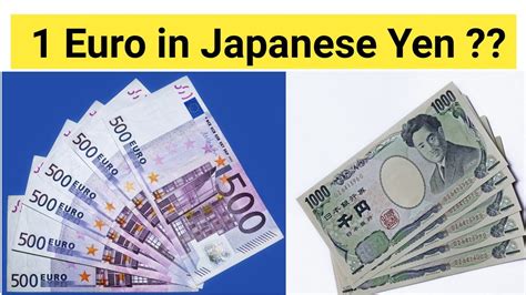 Euro To Japan Currency And Euro Value In Japanese Yen Euro
