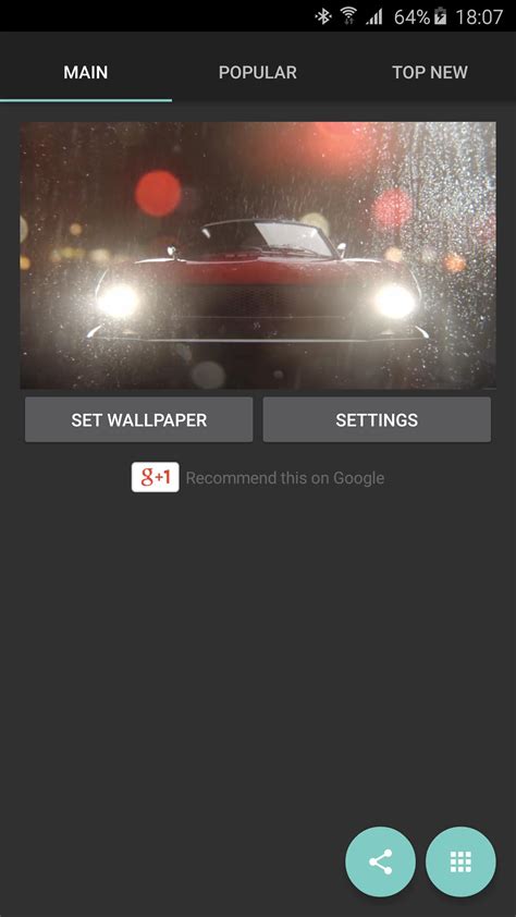 Retro Car HD Live Wallpaper Mestore 앱